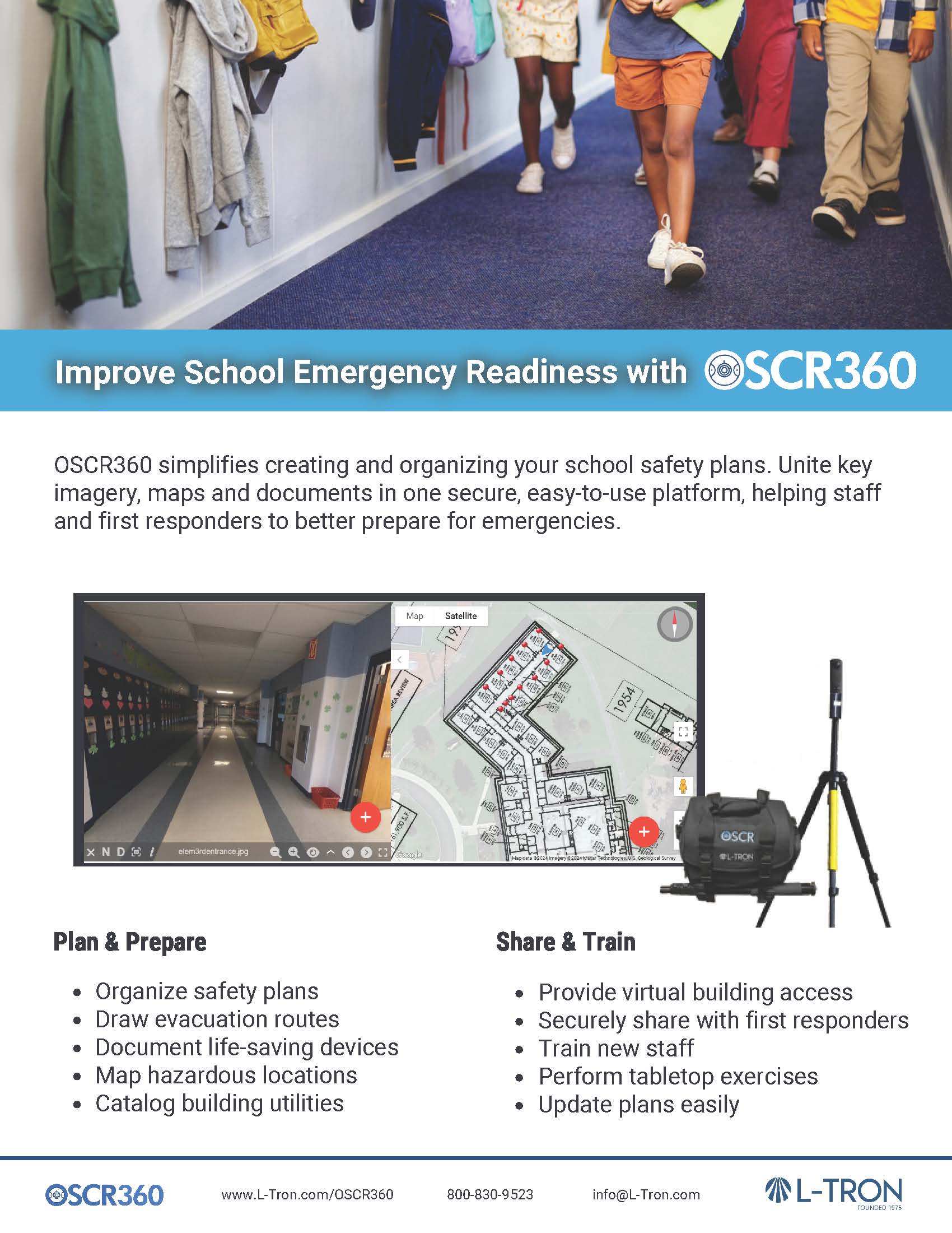 [One-Pager] Improve School Emergency Readiness with OSCR360