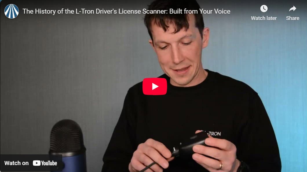 The History of the L-Tron Driver's License Scanner [Video]